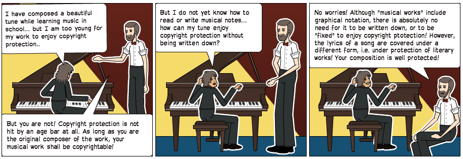 COPYRIGHT COMIC - IP4kids