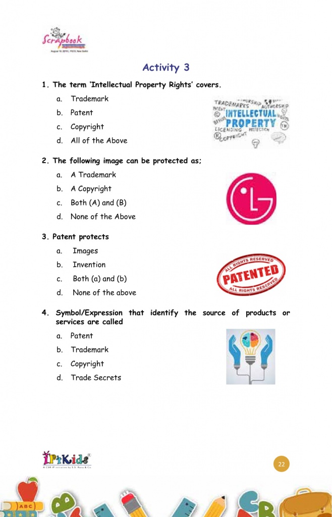 Intellectual Property Rights Basics for Children - IP4kids